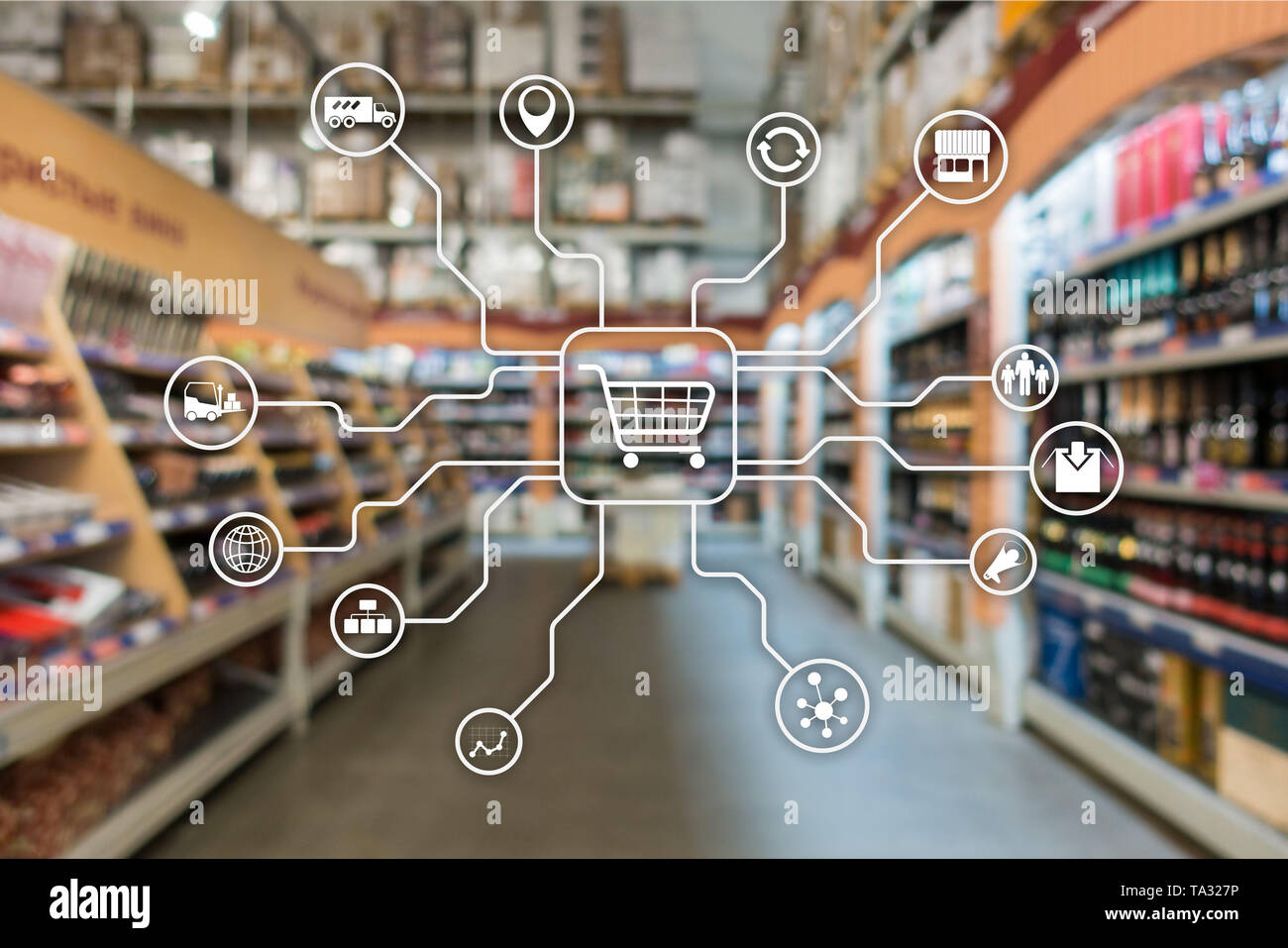 Smart shopping machine learning hi-res stock photography and images - Alamy