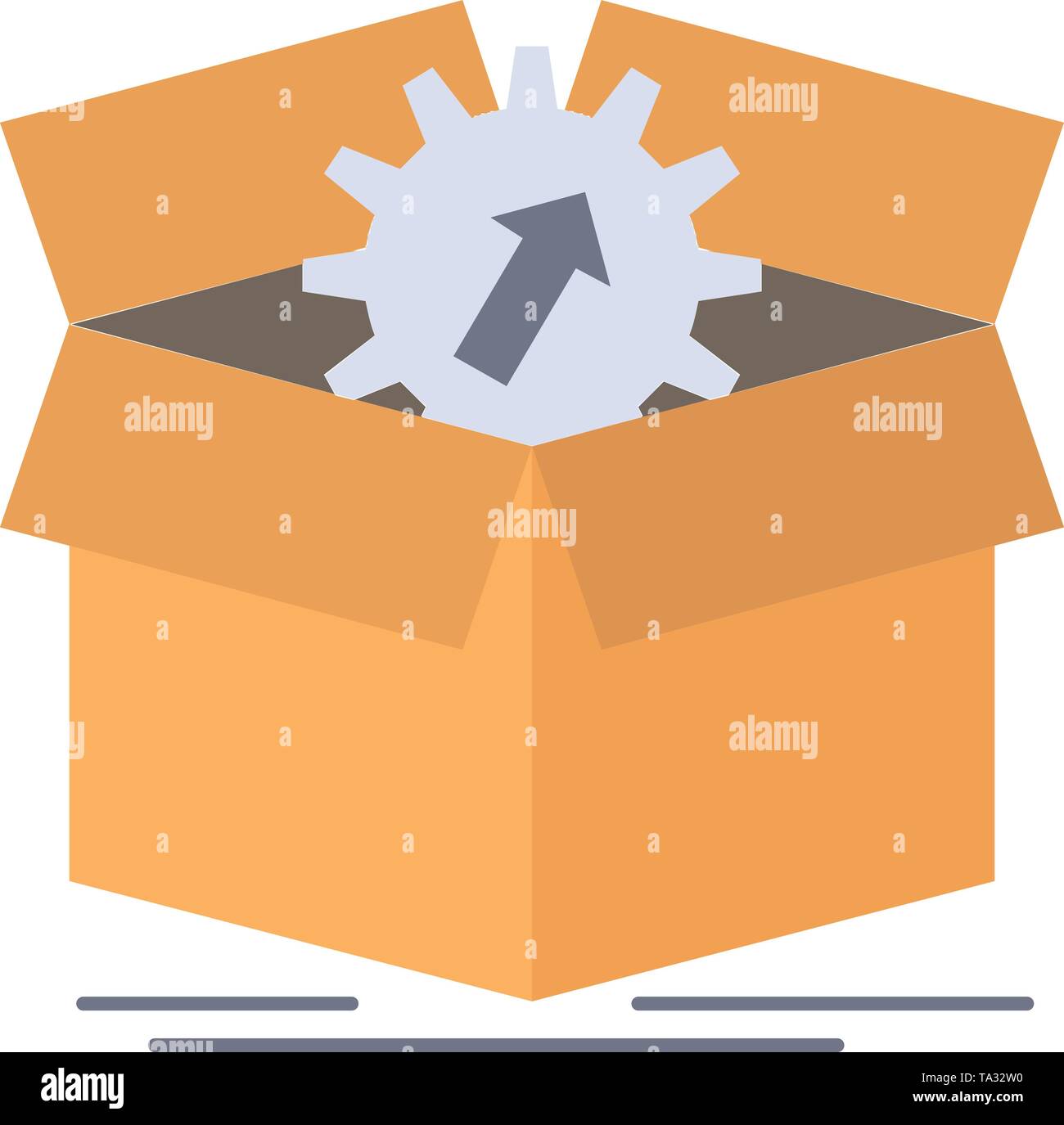 upload, performance, productivity, progress, work Flat Color Icon ...