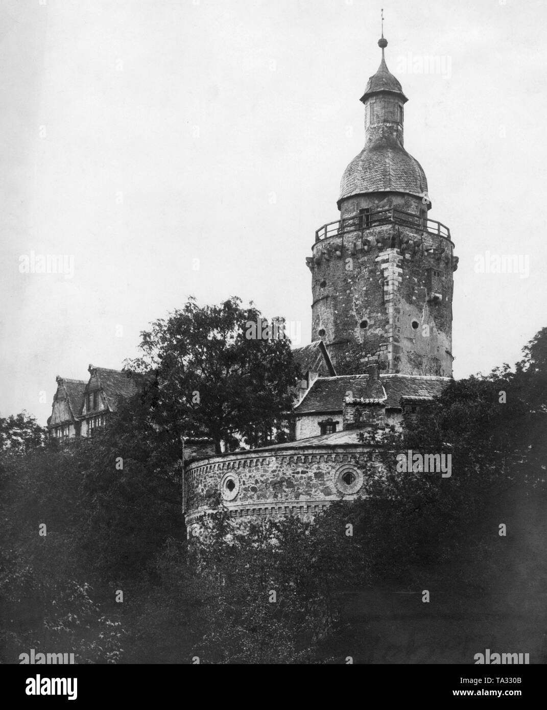High medieval castle in the harz hi-res stock photography and images ...