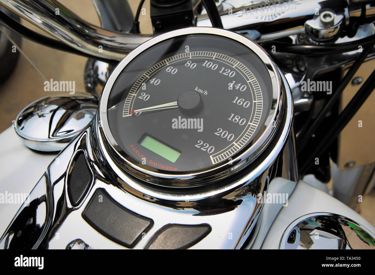 Motorbike speedo hi-res stock photography and images - Alamy