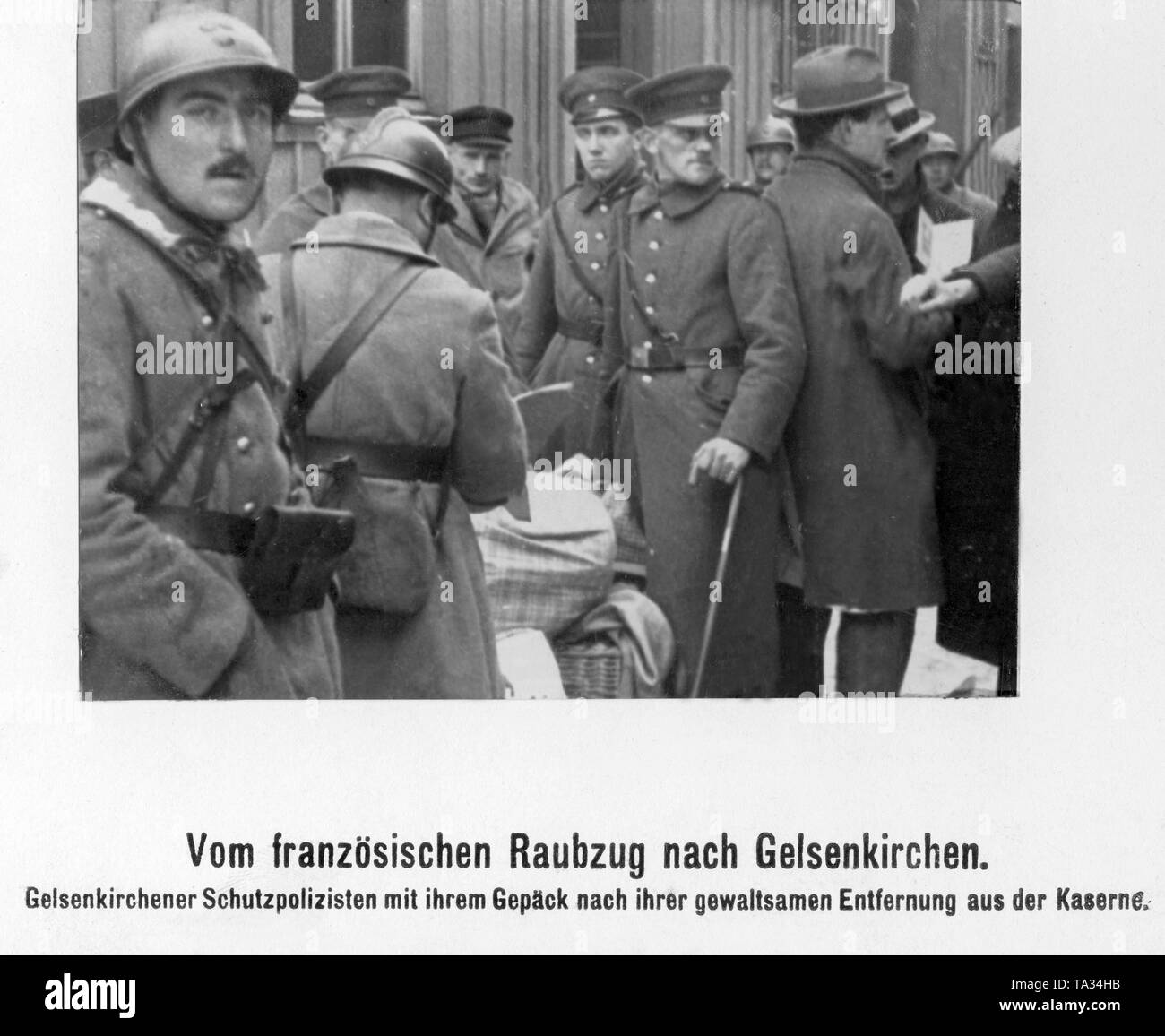 Occupation of the ruhr area 1923 hi-res stock photography and images ...