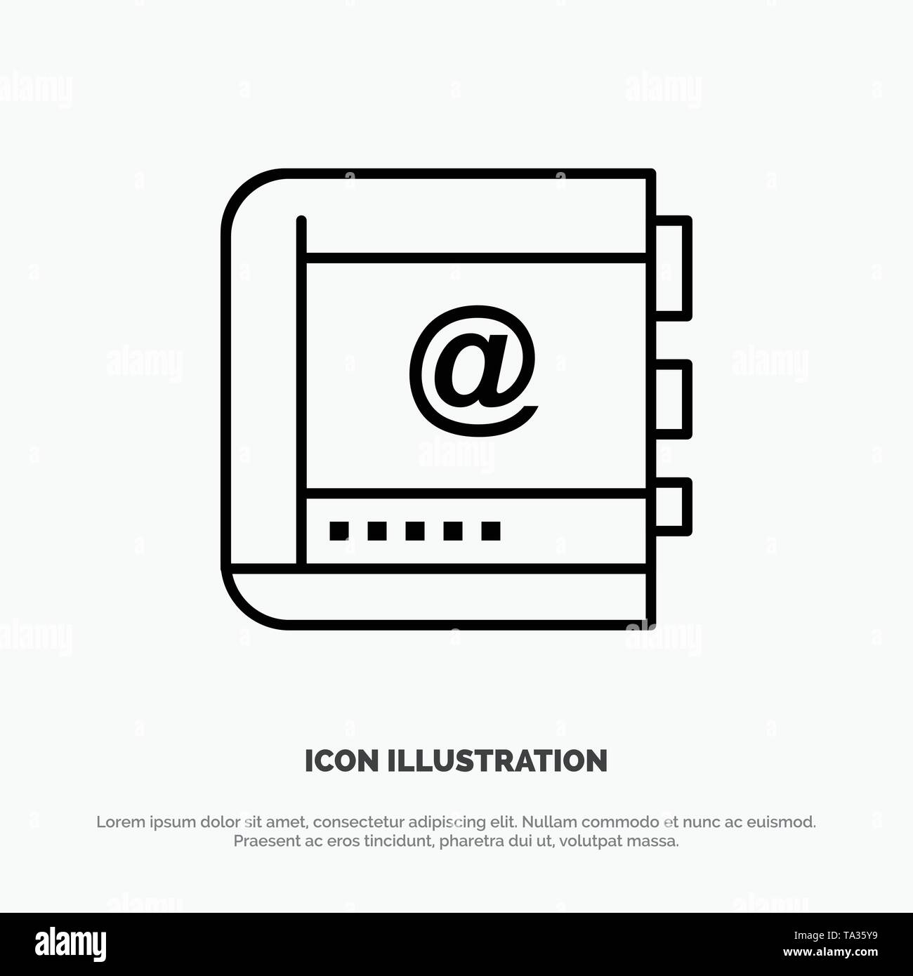 Telephone directory Stock Vector Images - Alamy