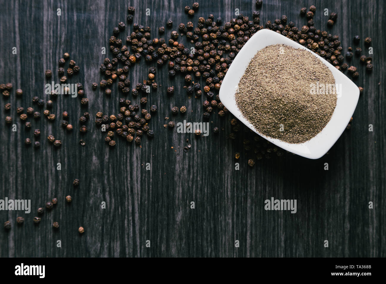 Ground black pepper hi-res stock photography and images - Alamy