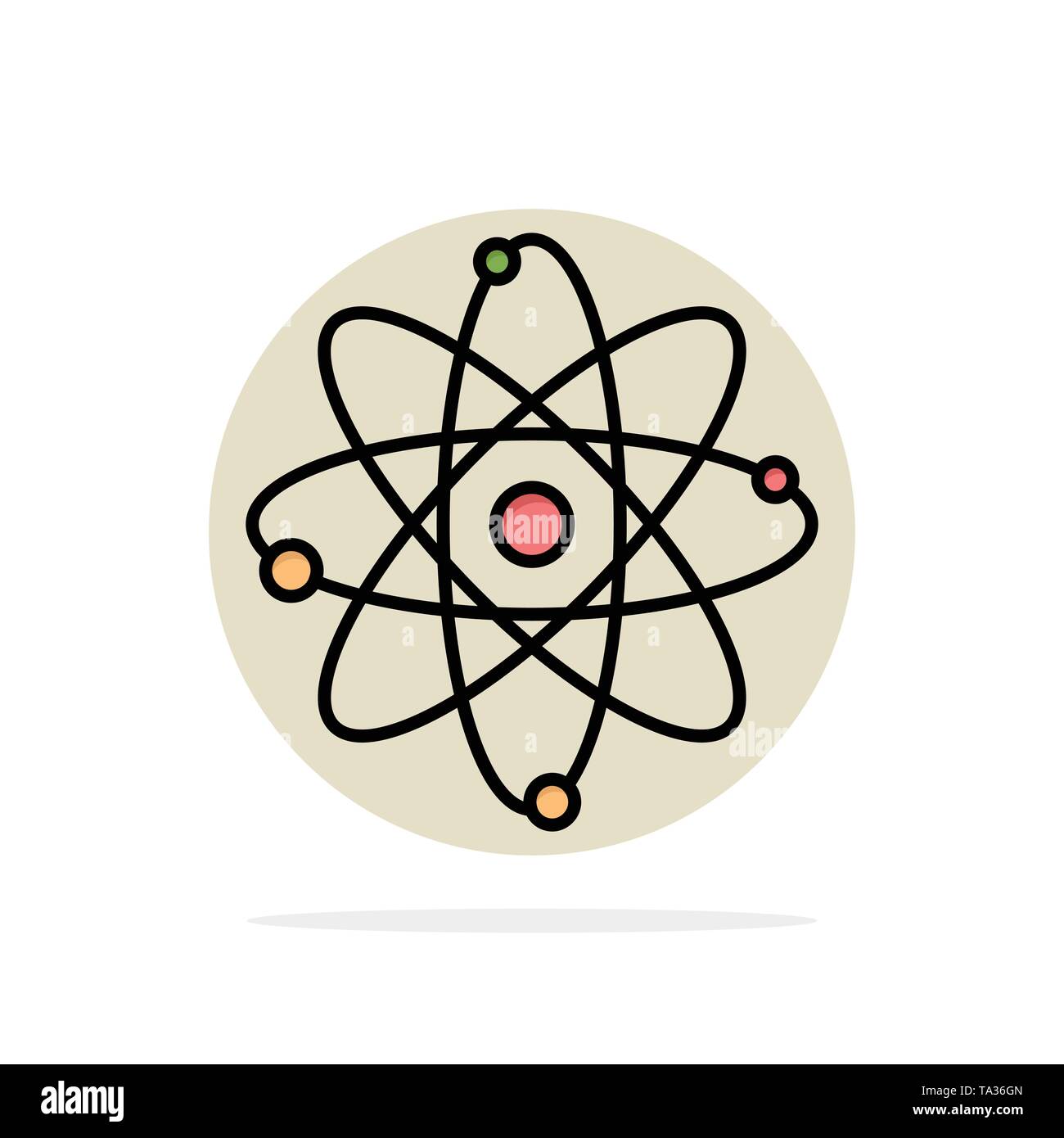 Lab circle symbol Cut Out Stock Images & Pictures - Alamy