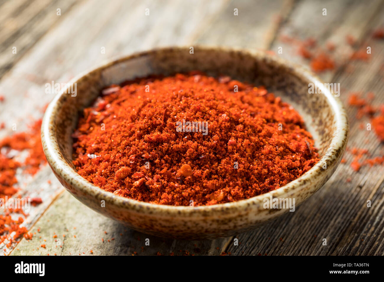 Dry Organic Sriracha Spice in a Bowl Stock Photo - Alamy