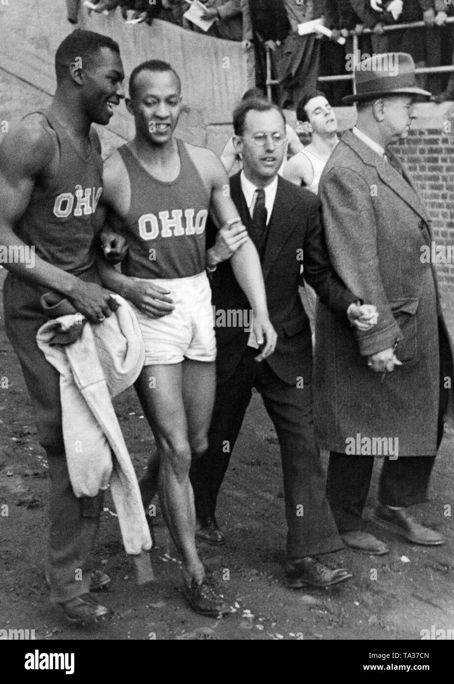 Jesse Owens Podium