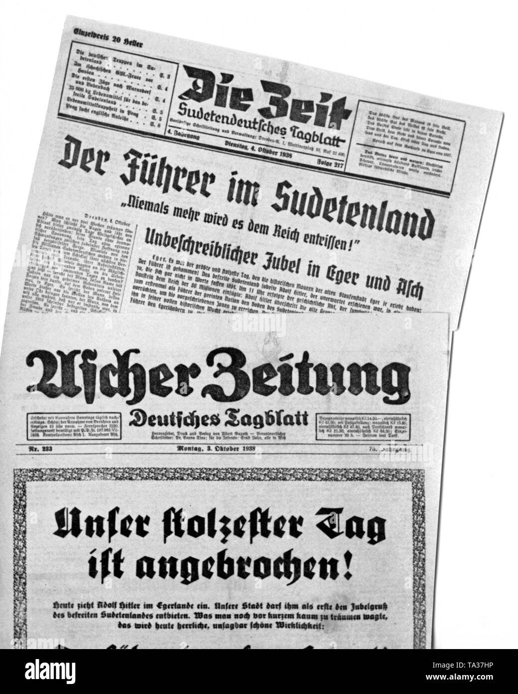 Germany 1938 paper hi-res stock photography and images - Alamy