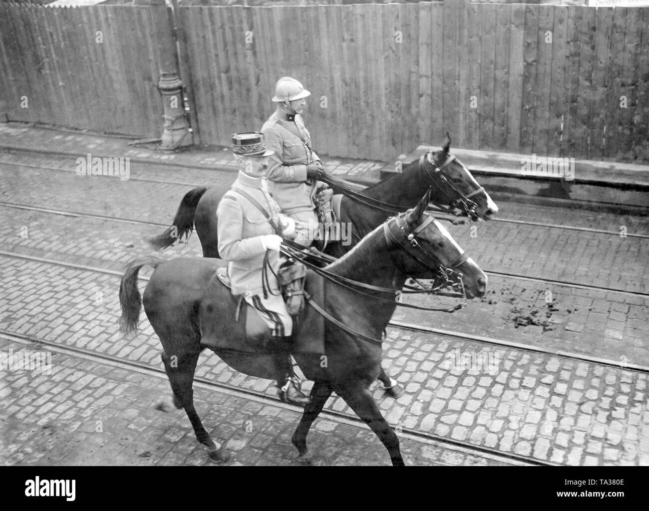 The french occupation of the rhineland hi-res stock photography and ...