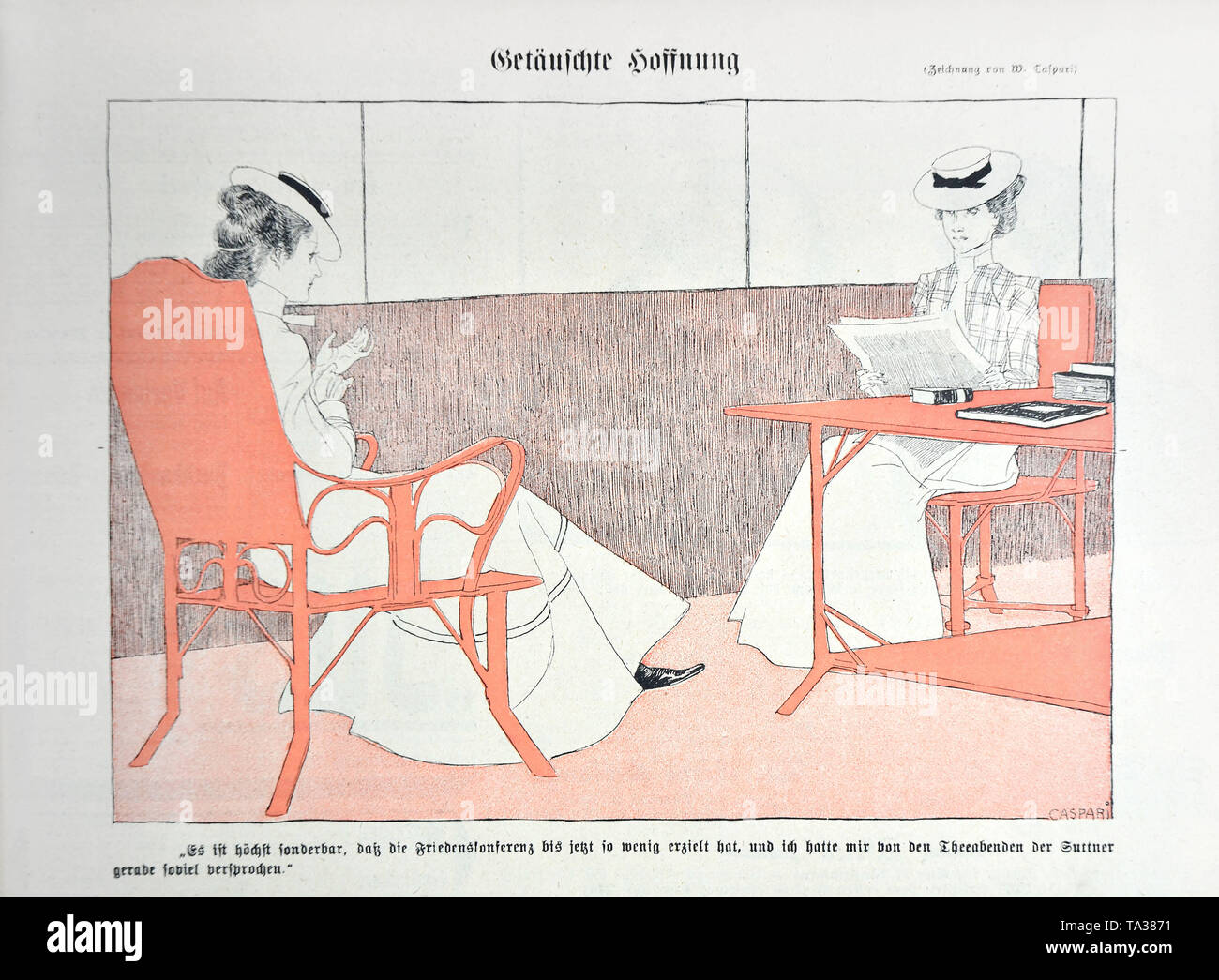 Peace conference cartoon hi-res stock photography and images - Alamy