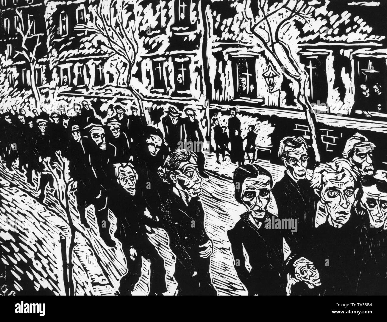 Linocut hi-res stock photography and images - Alamy