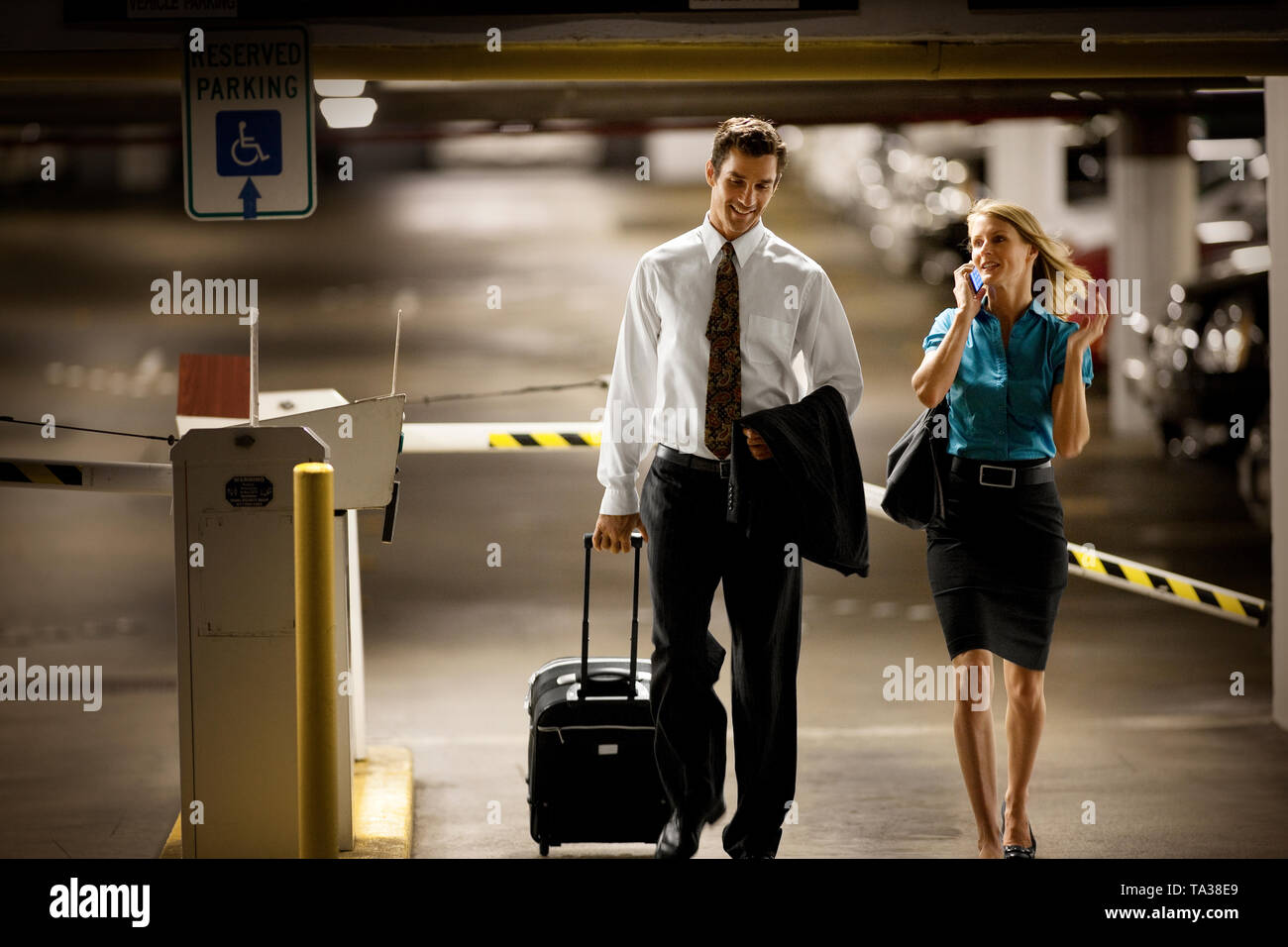 Walking through parking lot hi-res stock photography and images - Alamy