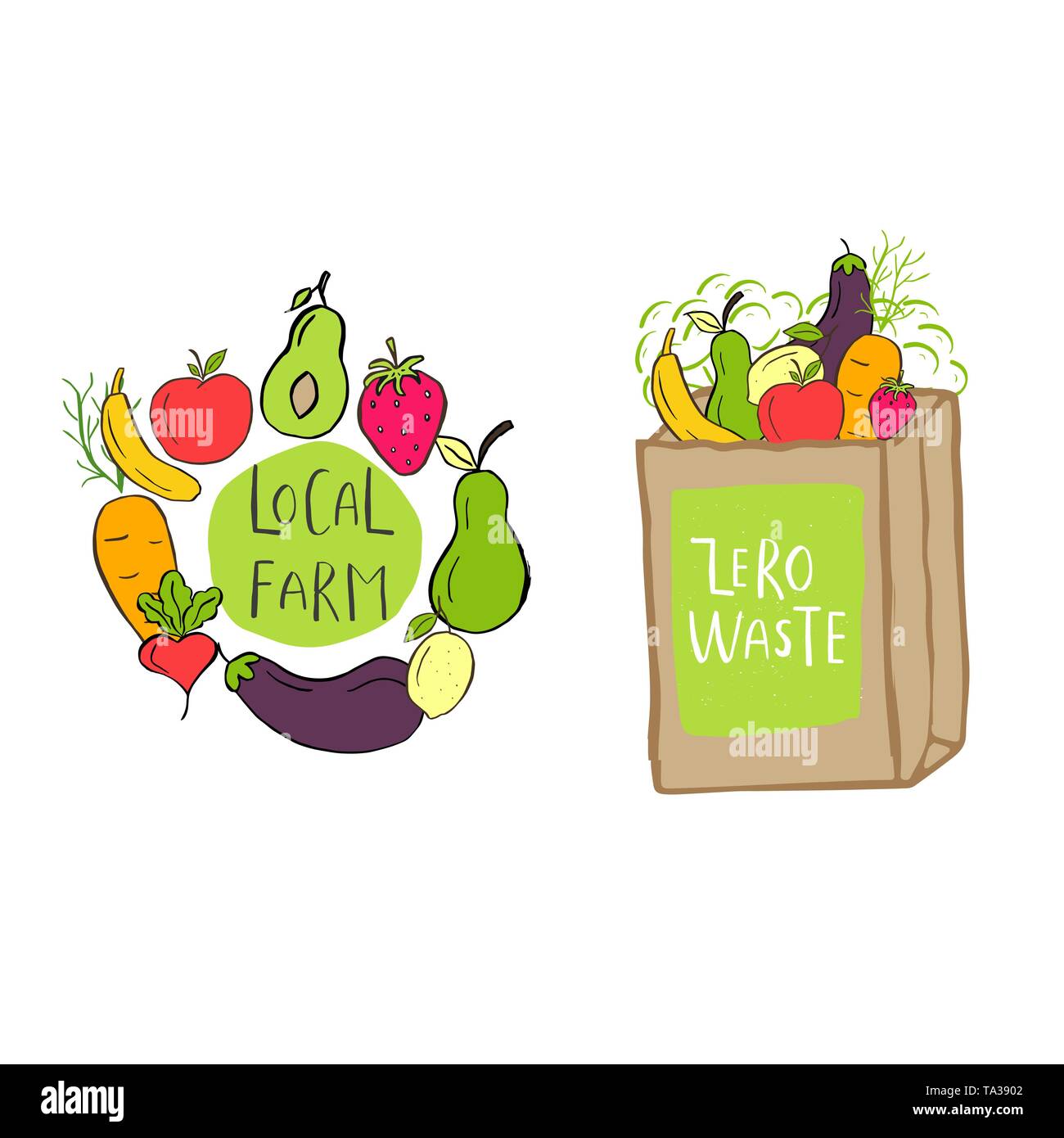 No plastic vector Cut Out Stock Images & Pictures - Alamy