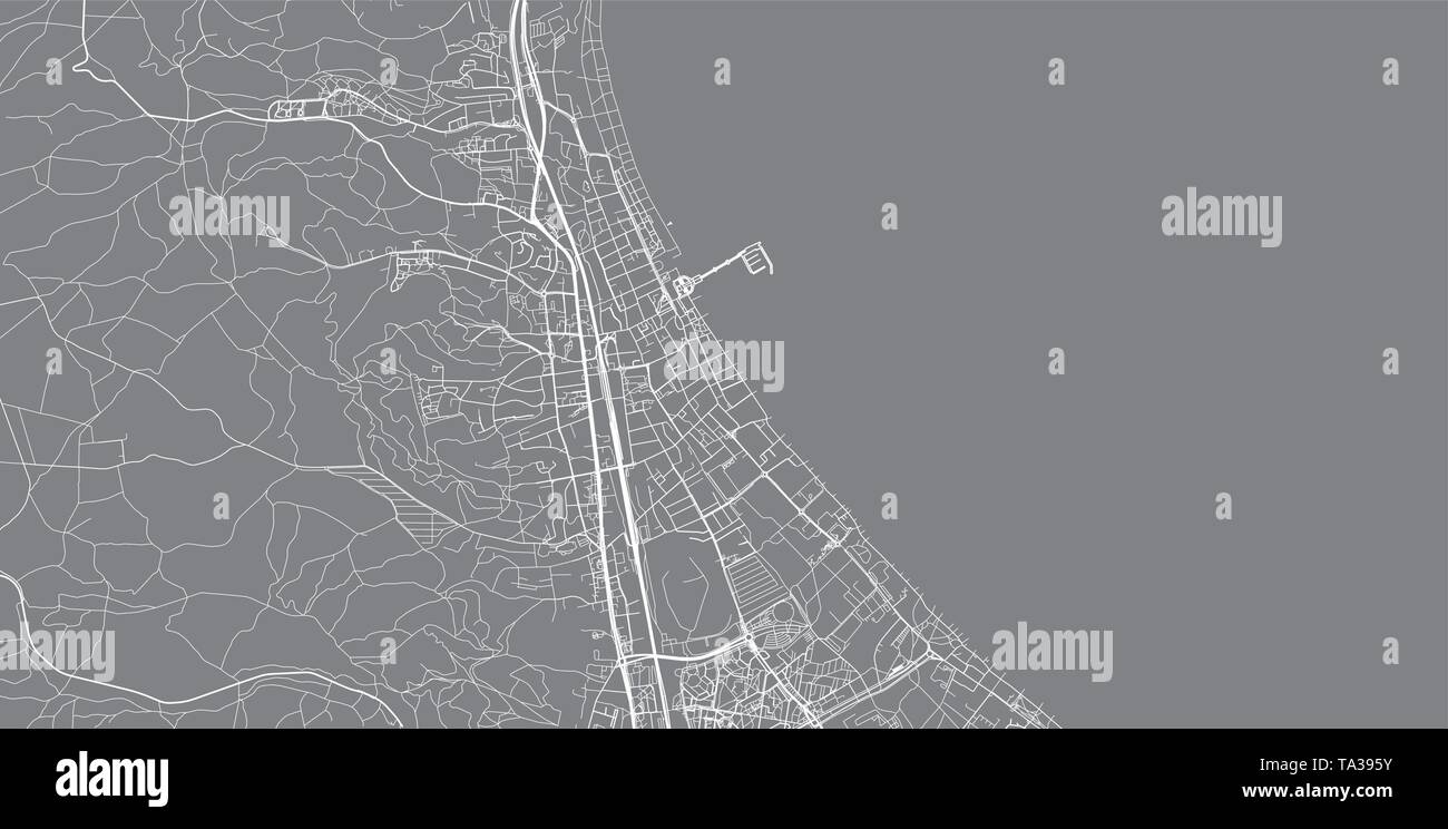 Urban vector city map of Sopot, Poland Stock Vector Image & Art - Alamy