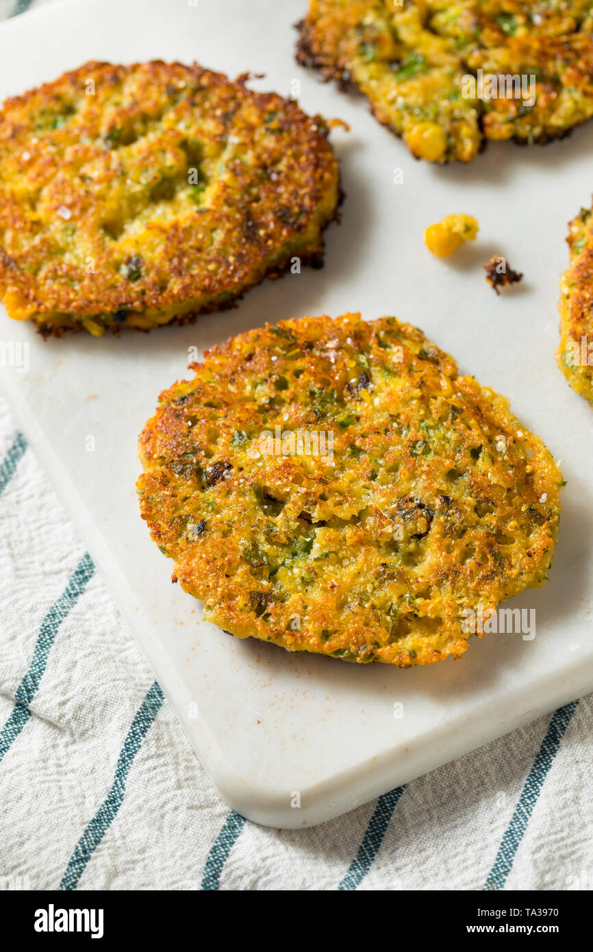 Homemade Cheese and Corn Arepas with Green Onion Stock Photo - Alamy