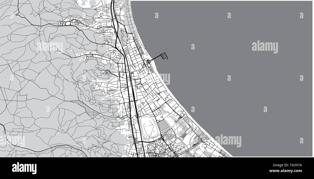 Urban vector city map of Sopot, Poland Stock Vector Image & Art - Alamy