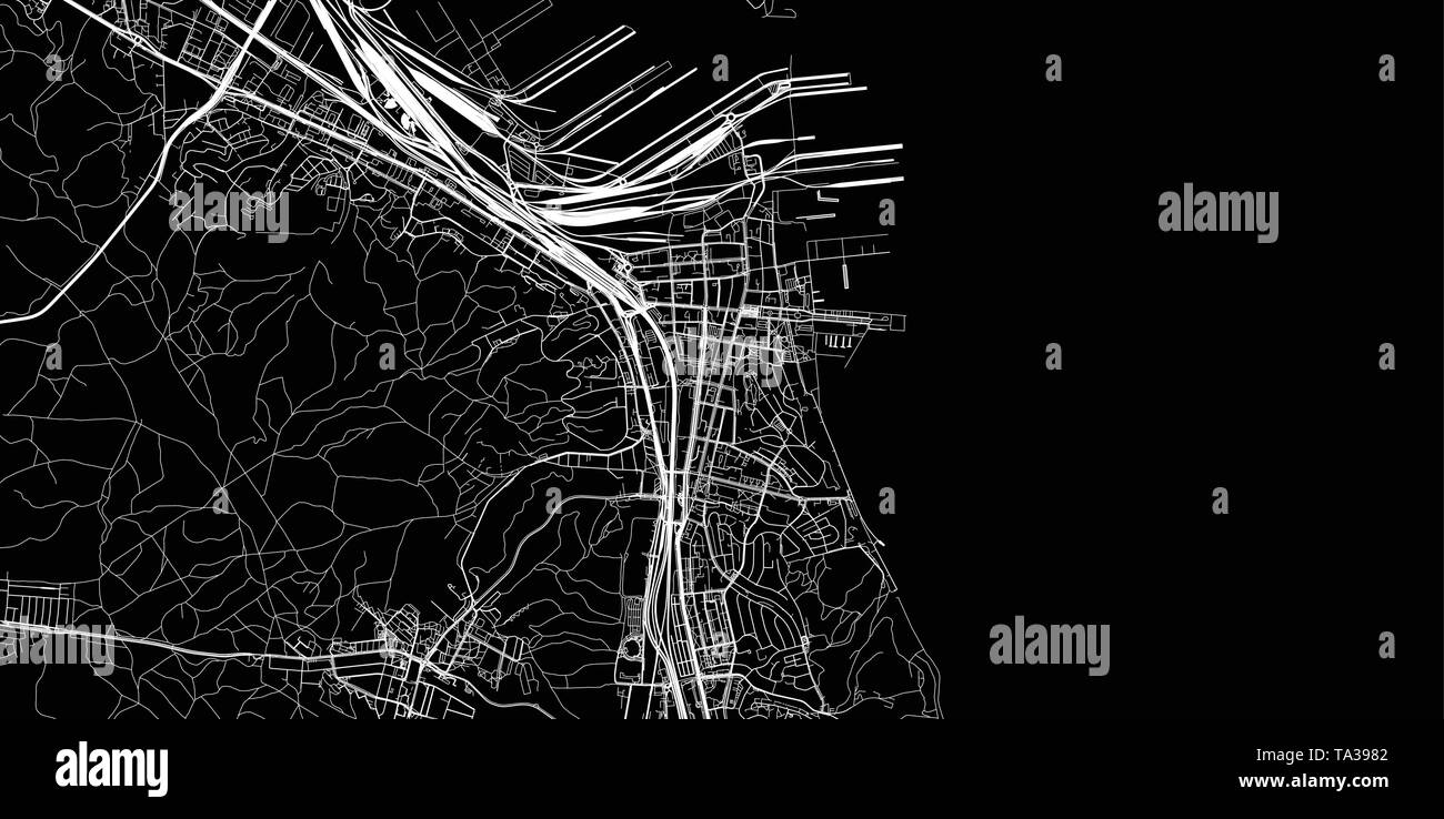 Urban vector city map of Gdynia, Poland Stock Vector Image & Art - Alamy