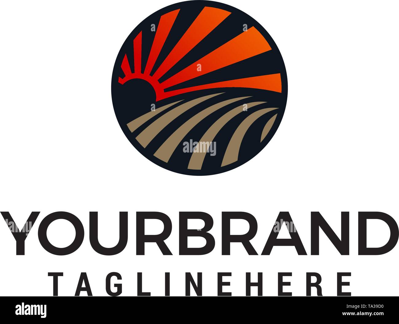 Landscape plant design Stock Vector Images - Alamy