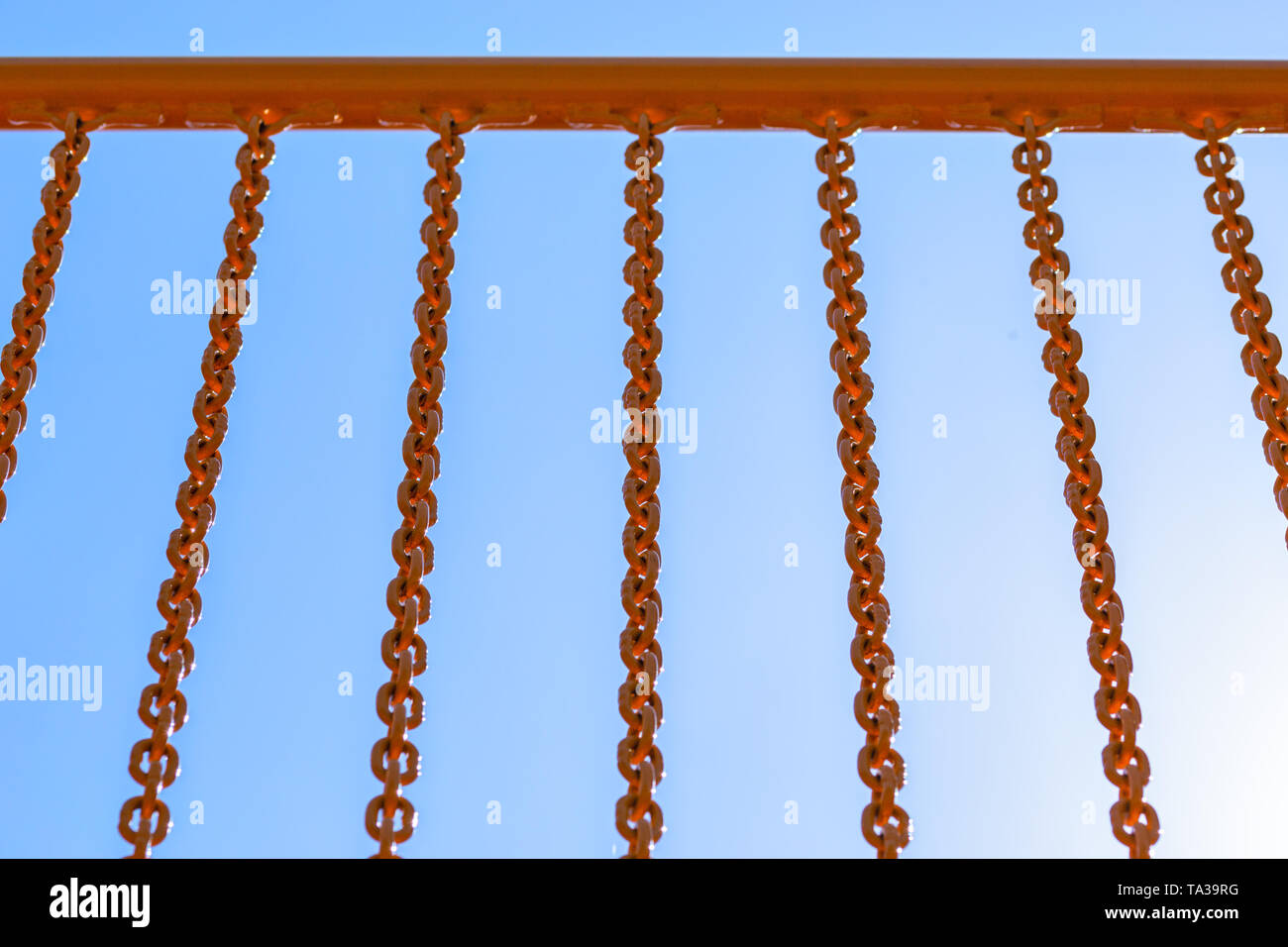 Railing chains hi-res stock photography and images - Alamy