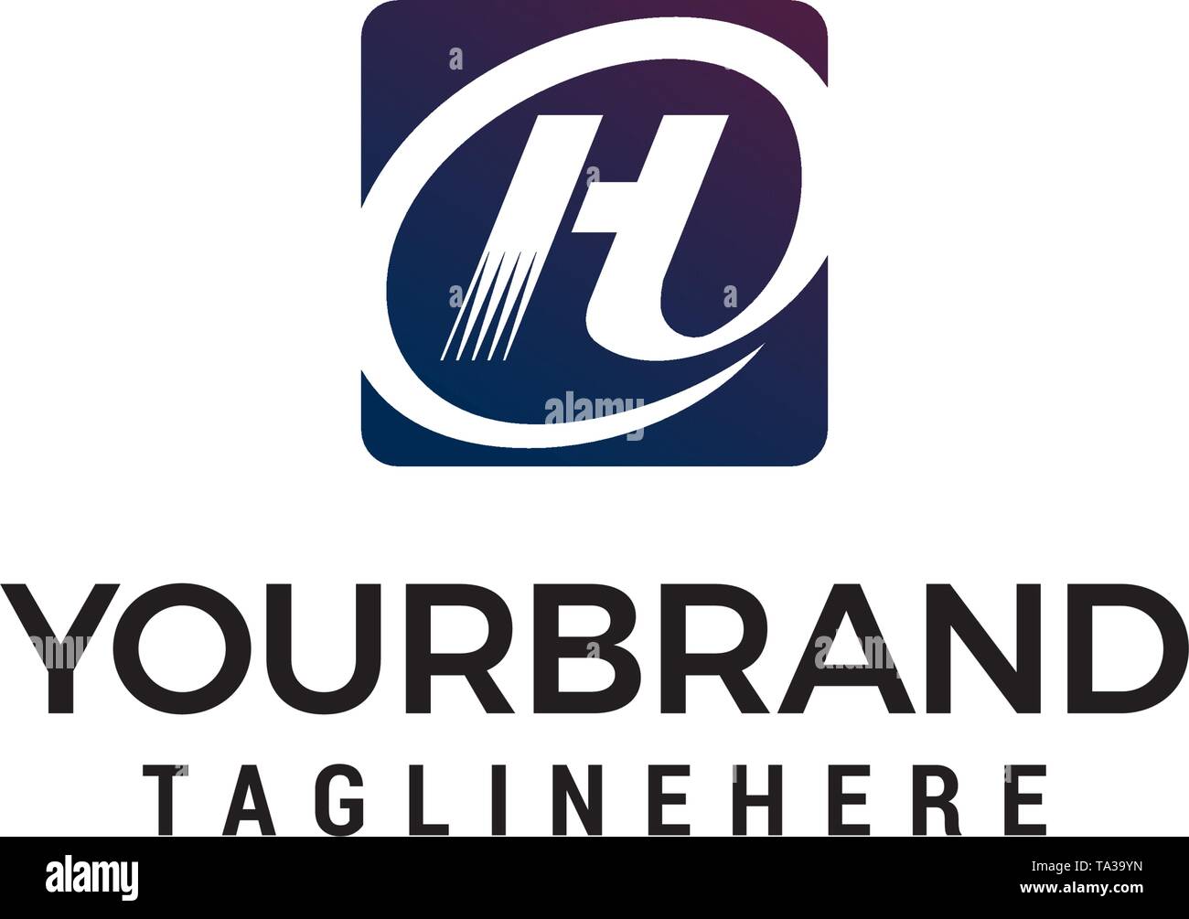 letter H modern logo design concept template vector Stock Vector Image ...