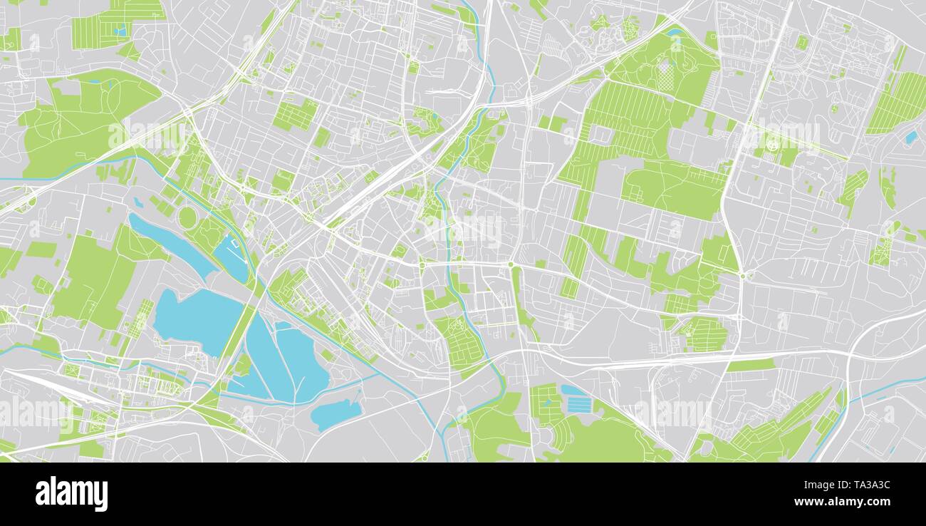 Sosnowiec map hi-res stock photography and images - Alamy