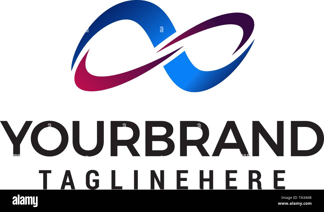 infinite logo design concept template vector Stock Vector Image & Art ...