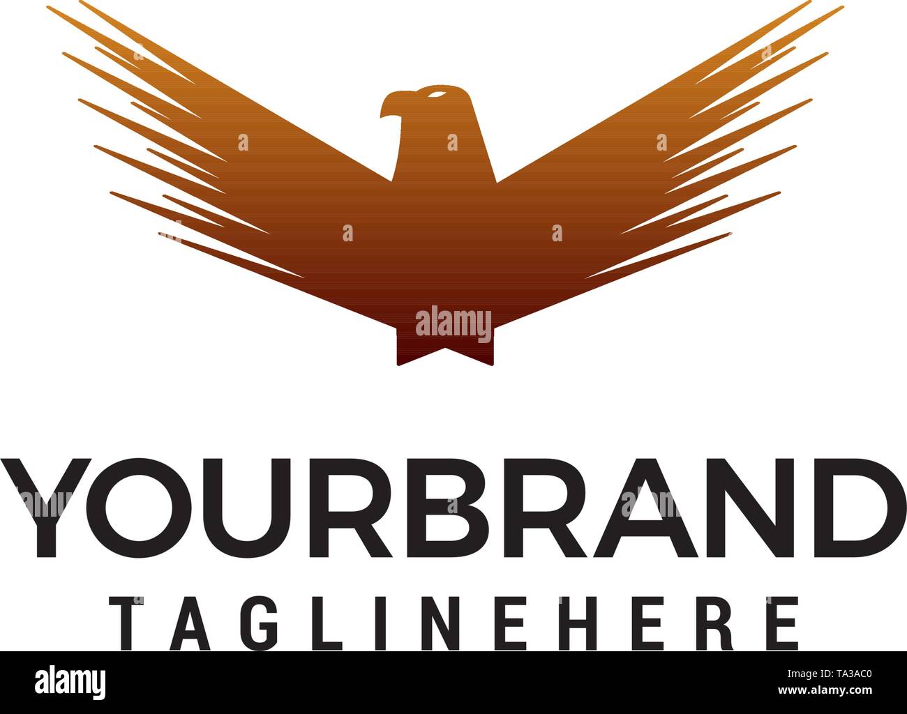 wing bird logo design concept template vector Stock Vector Image & Art ...