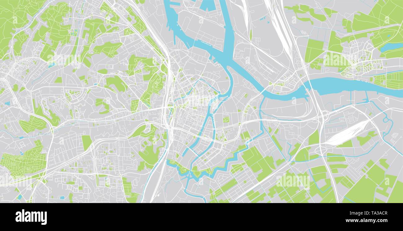 Map of gdansk poland hi-res stock photography and images - Alamy