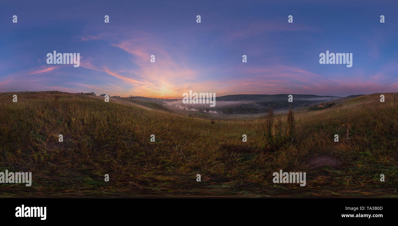 360 panorama sky sunset hi-res stock photography and images - Alamy