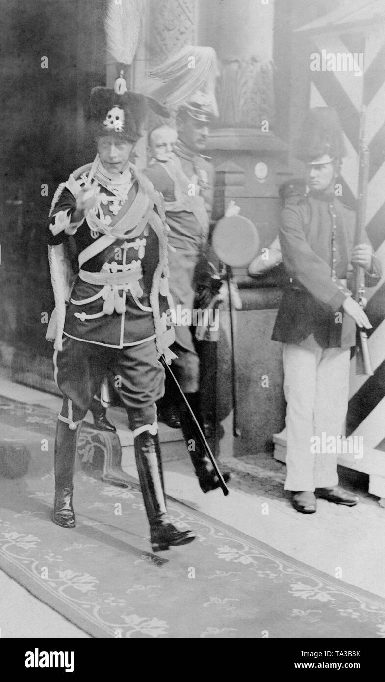 The Prussian Crown Prince in Danzig at the ceremony on the occasion of ...