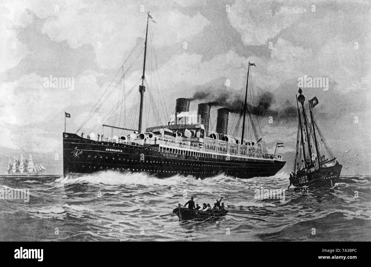 Passenger ships 1900s hi-res stock photography and images - Alamy