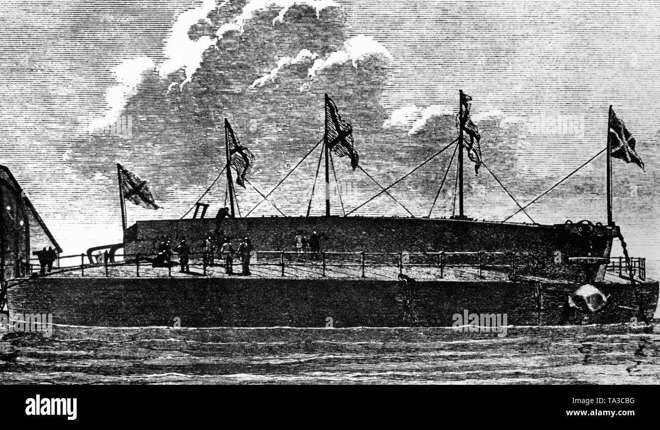The Russian warship "Vitse-admiral Popov" was one of the several ...