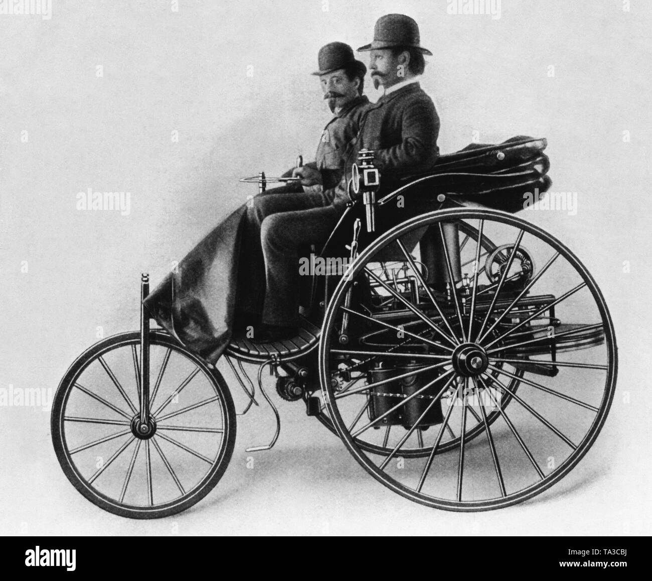 1886 benz patent motorwagen Black and White Stock Photos & Images - Alamy
