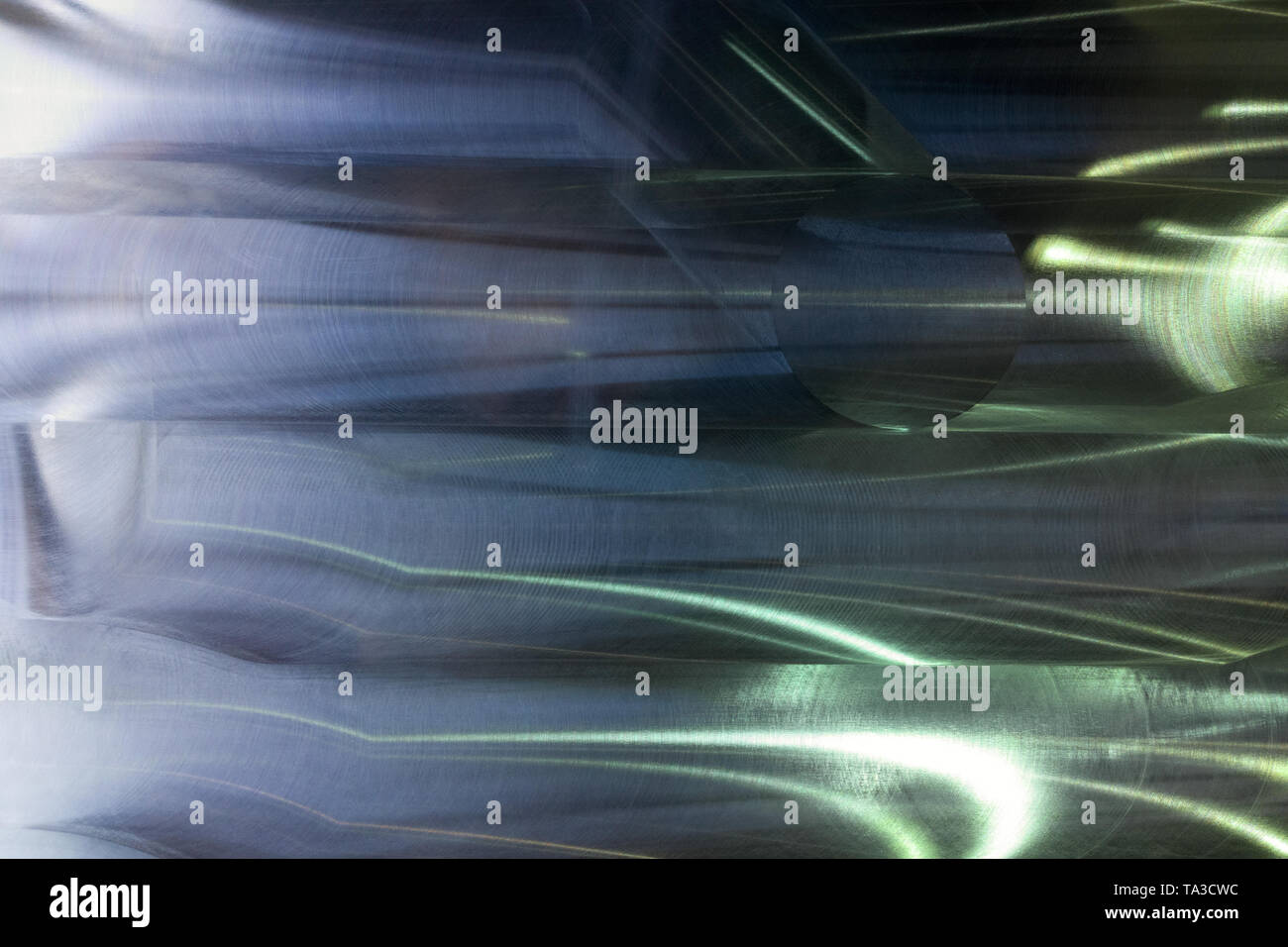 large flat metal surface texture after end milling Stock Photo - Alamy