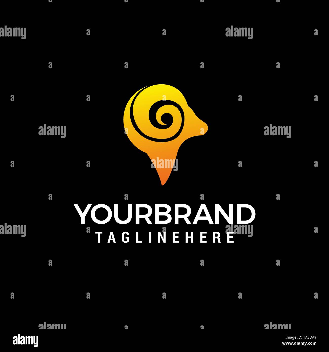 Shirt design head goat Stock Vector Images - Alamy