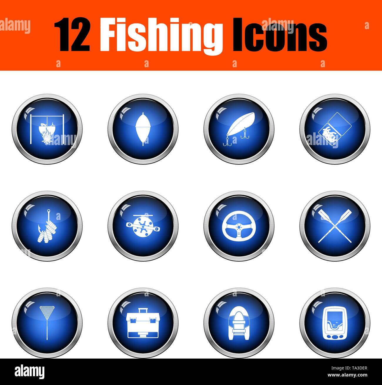 Fisherman paddle Stock Vector Images - Alamy