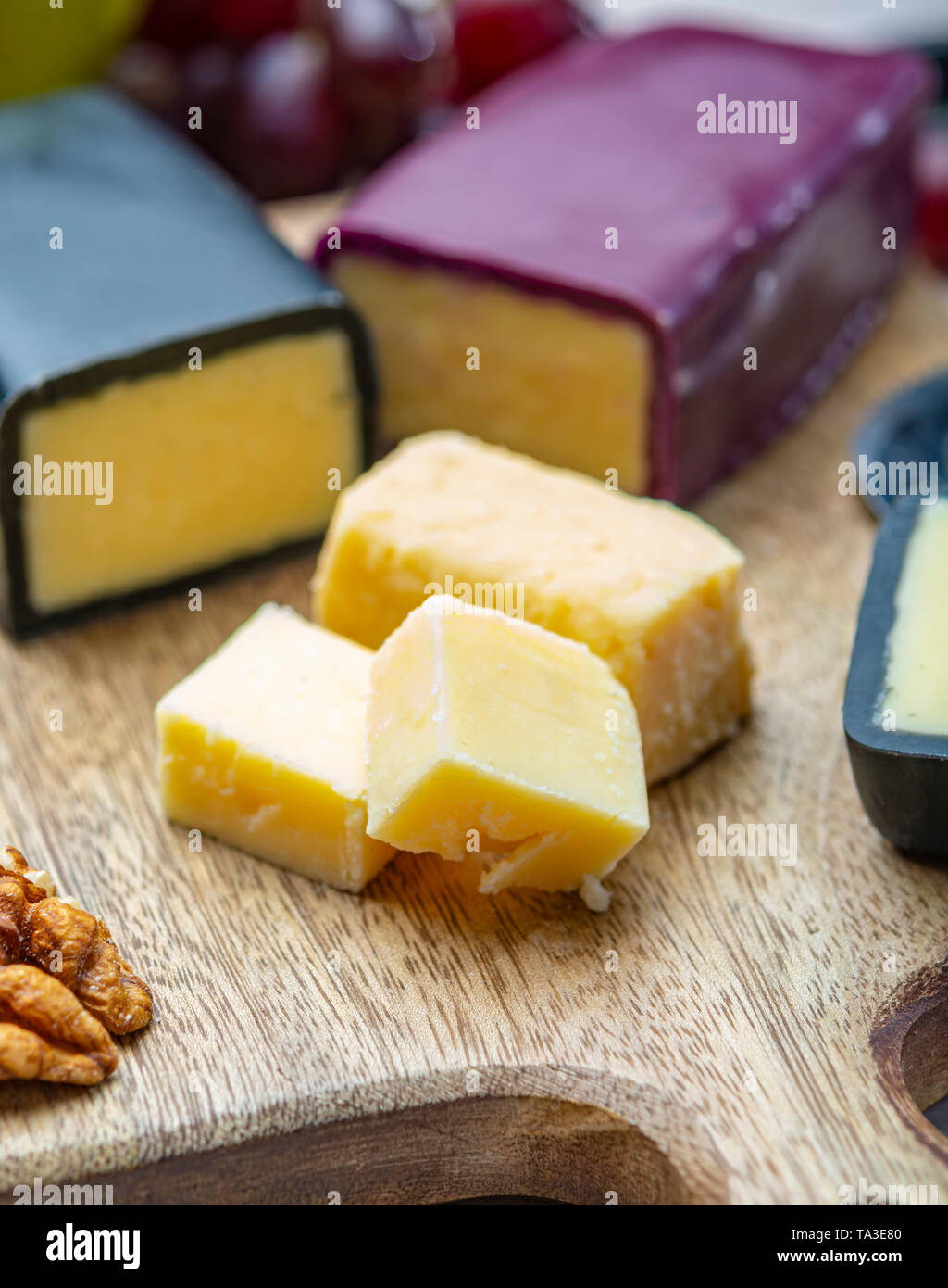 Vintage cheddar hi-res stock photography and images - Alamy
