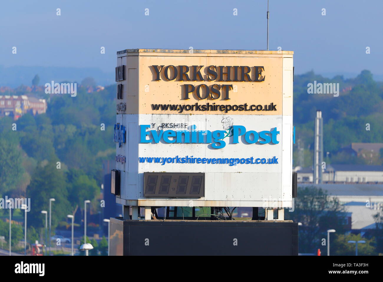Yorkshire evening post tower hi-res stock photography and images - Alamy