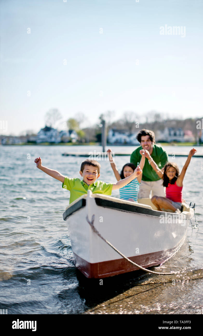 Row Boat Family High Resolution Stock Photography and Images - Alamy