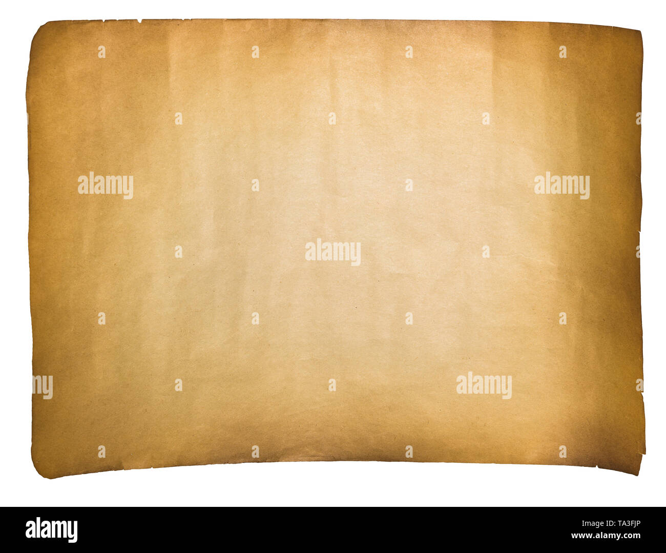 single old sheet of paper Stock Photo - Alamy