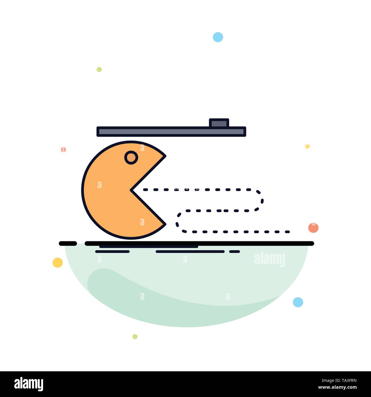 Pacman graphic hi-res stock photography and images - Alamy