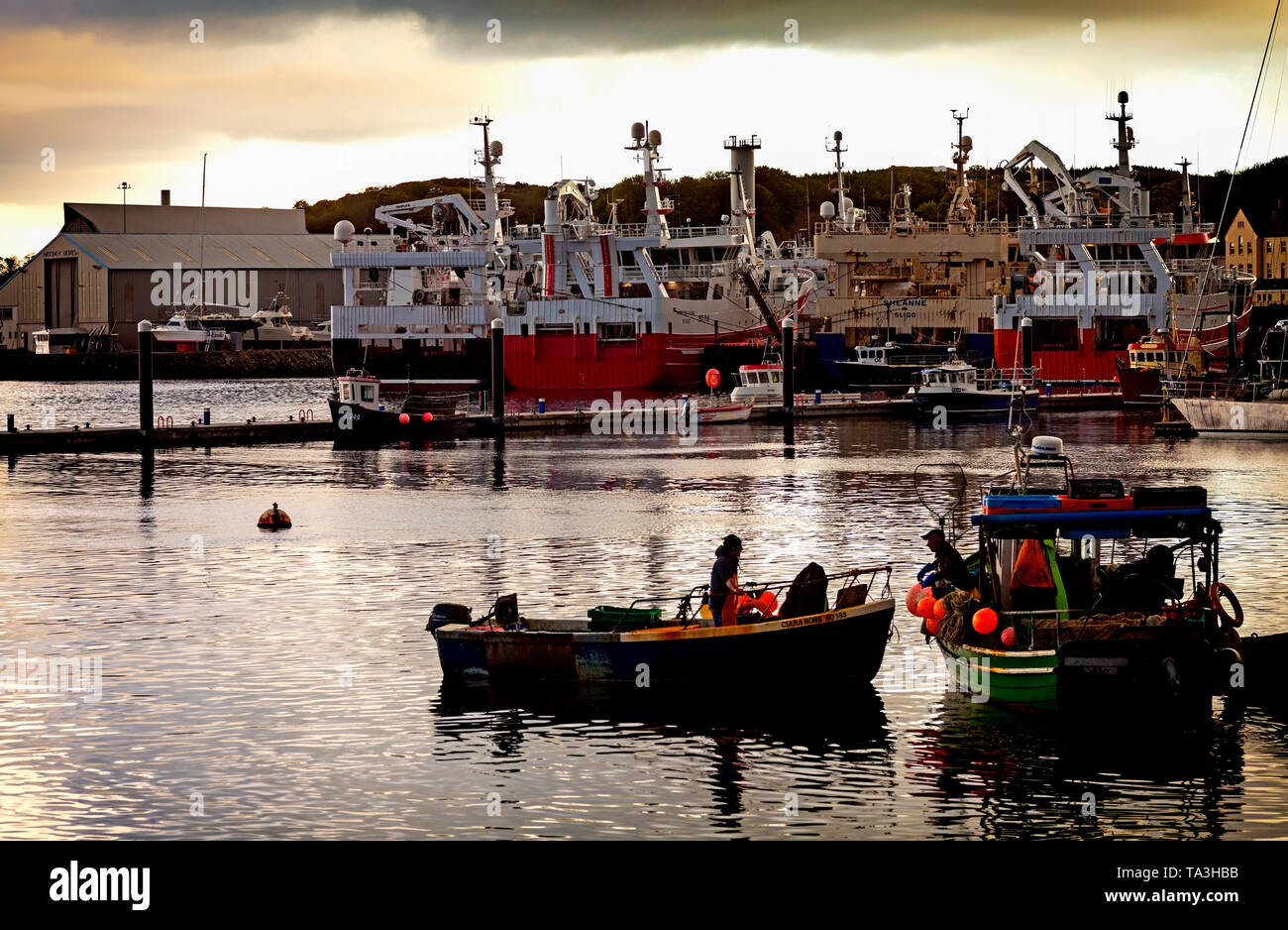 Largest fishing port in ireland hi-res stock photography and images - Alamy