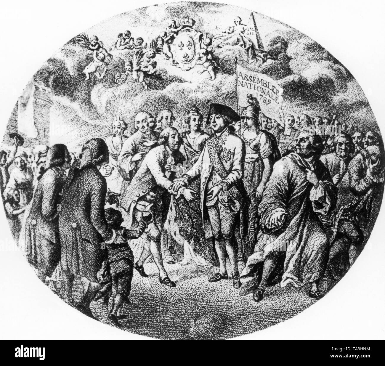 French revolution 1789 engraving hi-res stock photography and images ...