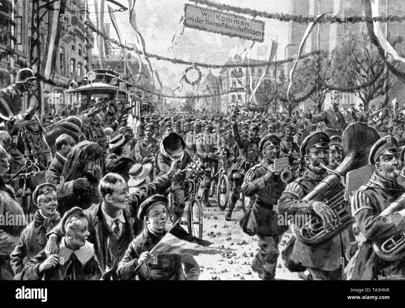 Demobilization 1918 hi-res stock photography and images - Alamy