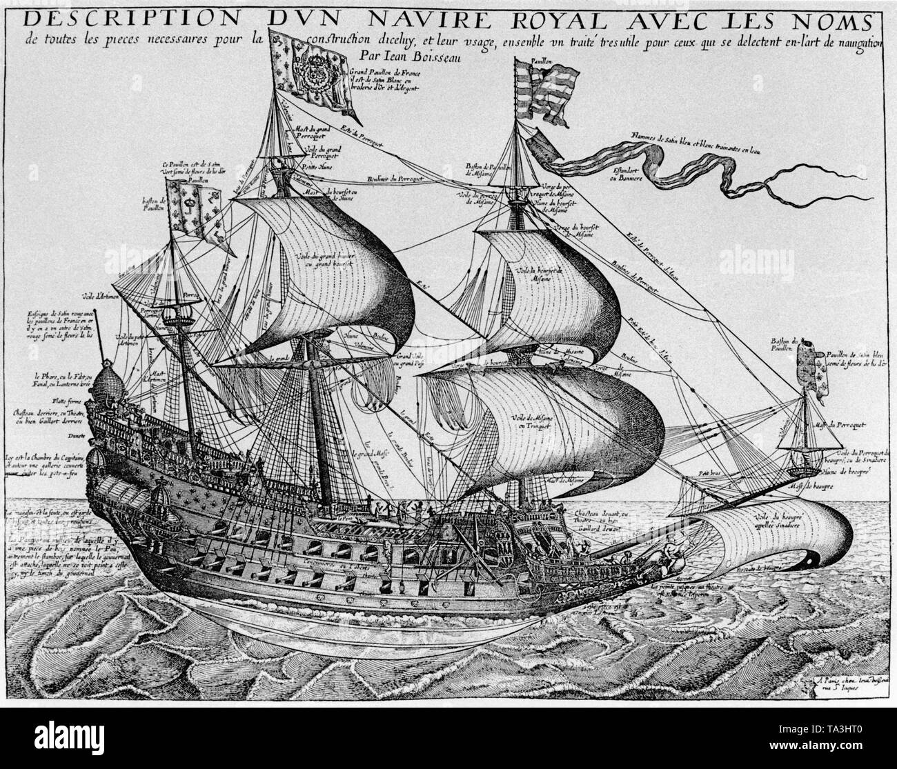 17th century french ship hi-res stock photography and images - Alamy