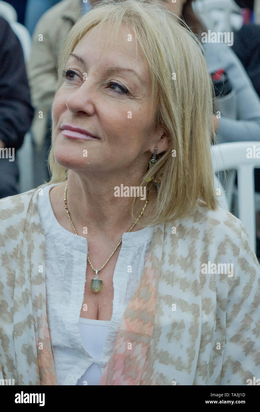 Presidential candidate Carolina Cosse at the 35th Anniversary of Rio de ...