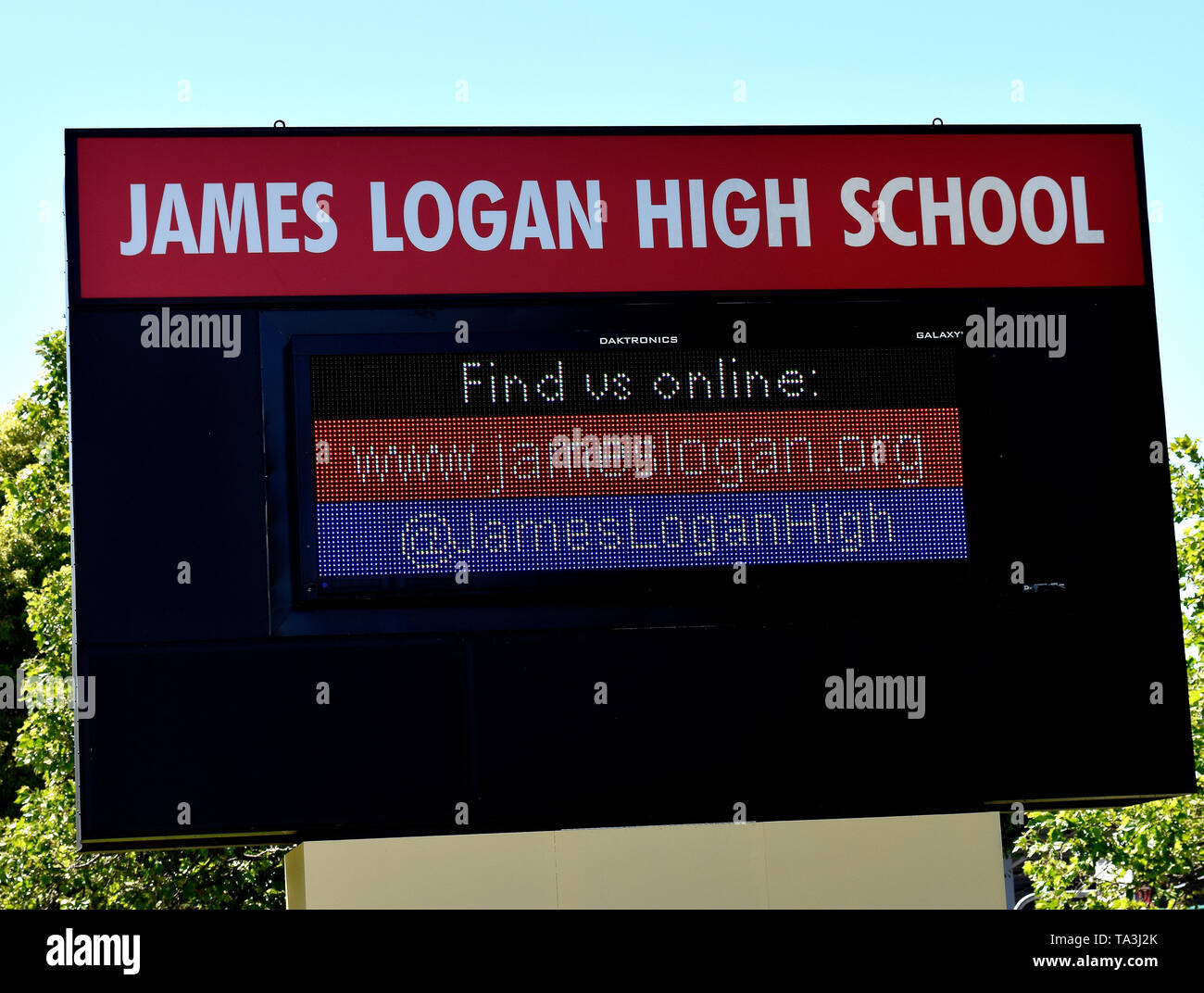 New city school hi-res stock photography and images - Alamy