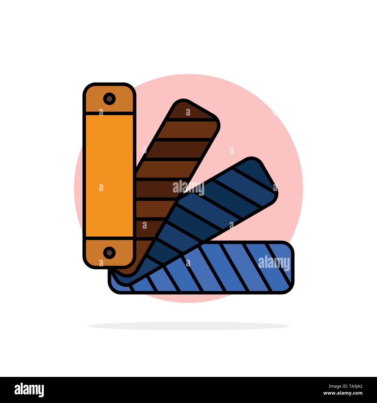 Pantone green swatch Cut Out Stock Images & Pictures - Alamy