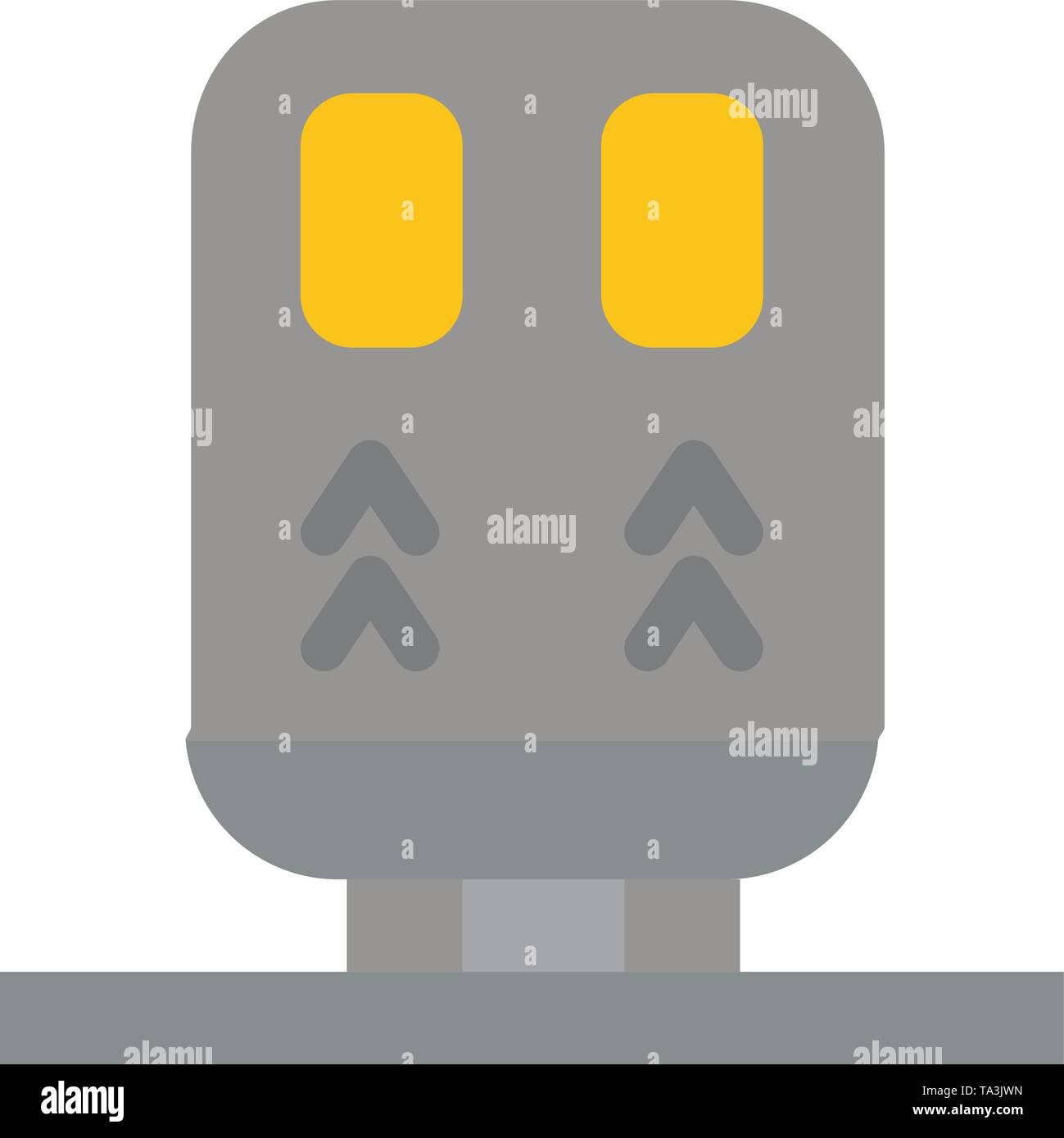Isolated illustration cartoon draw railway hi-res stock photography and ...