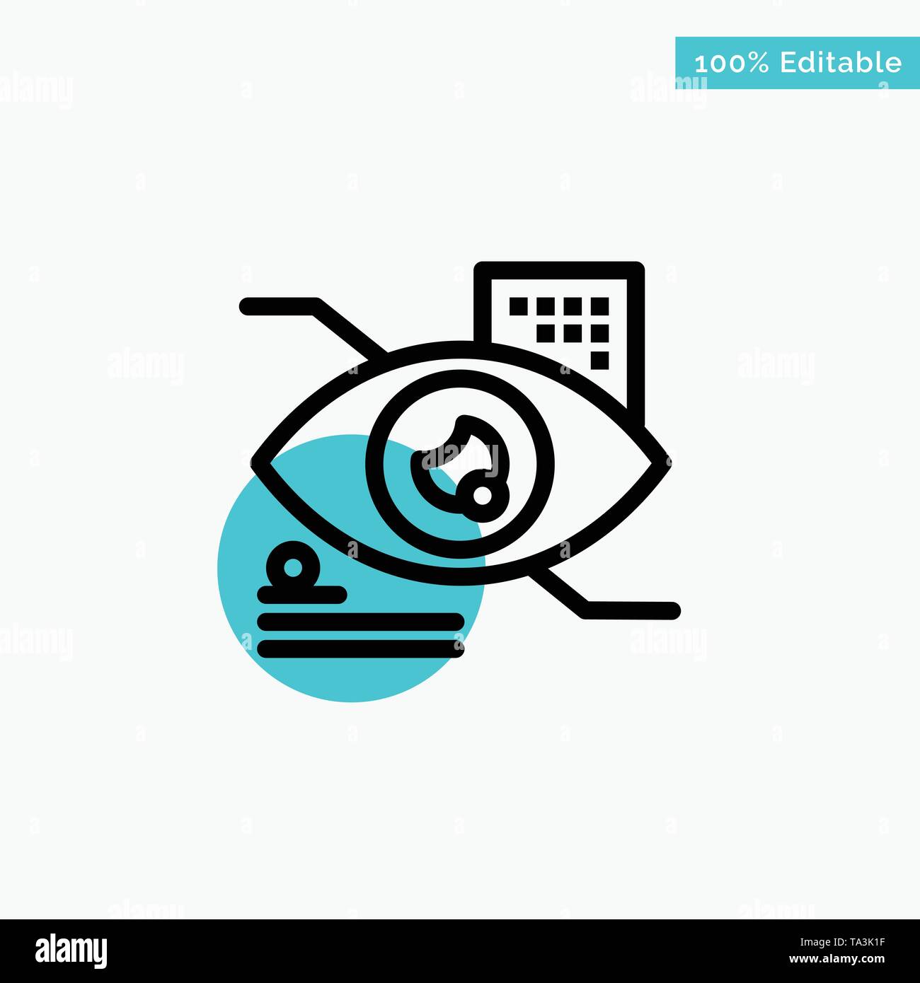 Computer eye tracking device Stock Vector Images - Alamy