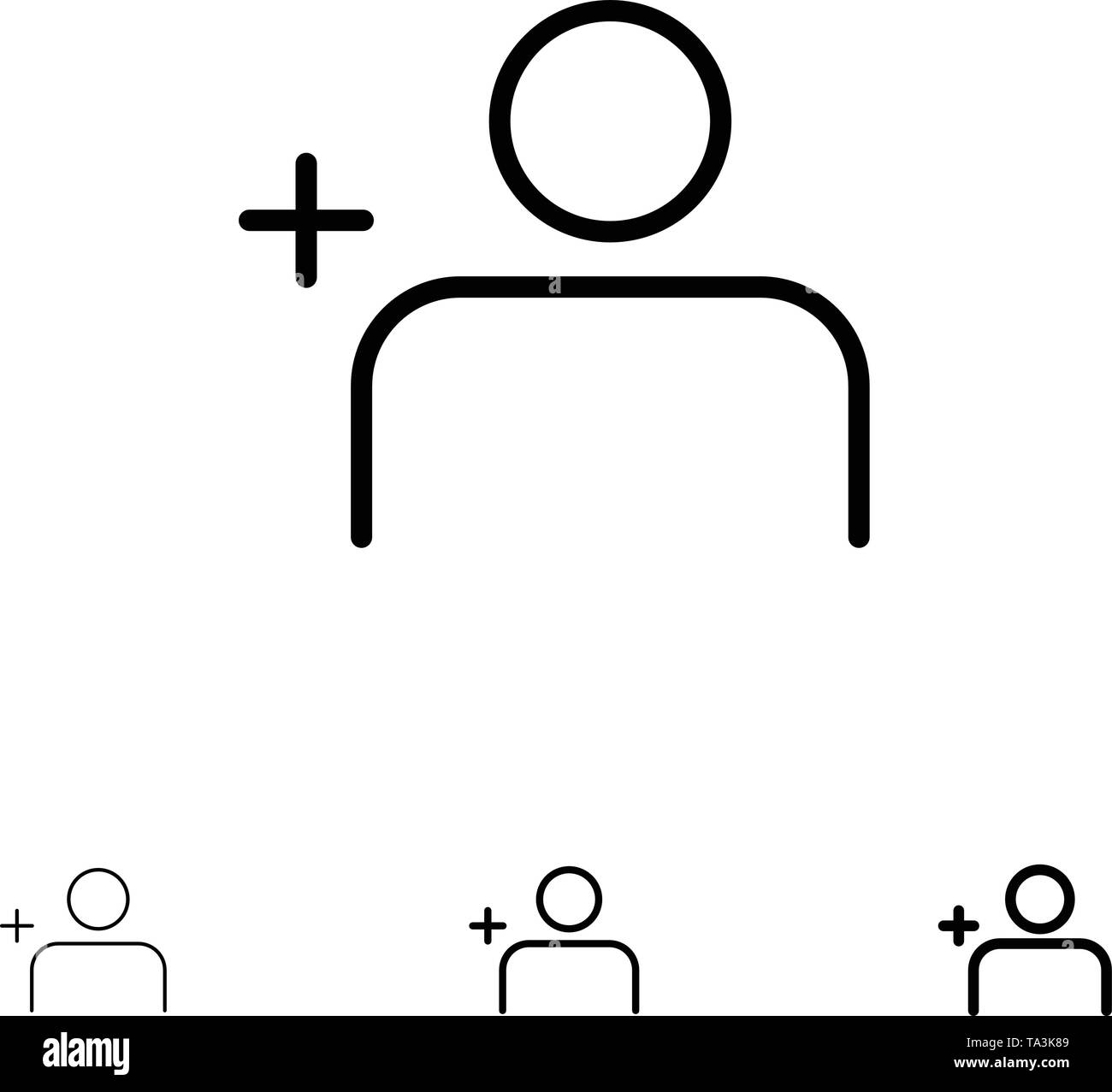 Thin girl image Stock Vector Images - Alamy